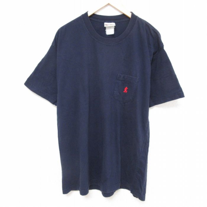XL★古着 半袖 ビンテージ Tシャツ メンズ 00年代 00s ディズニー くまのプーさん イーヨー 大きいサイズ クルーネック 紺 &yen;&nbsp;3,900（税込） XL★古着 半袖 ビンテージ Tシャツ メンズ 00年代 00...