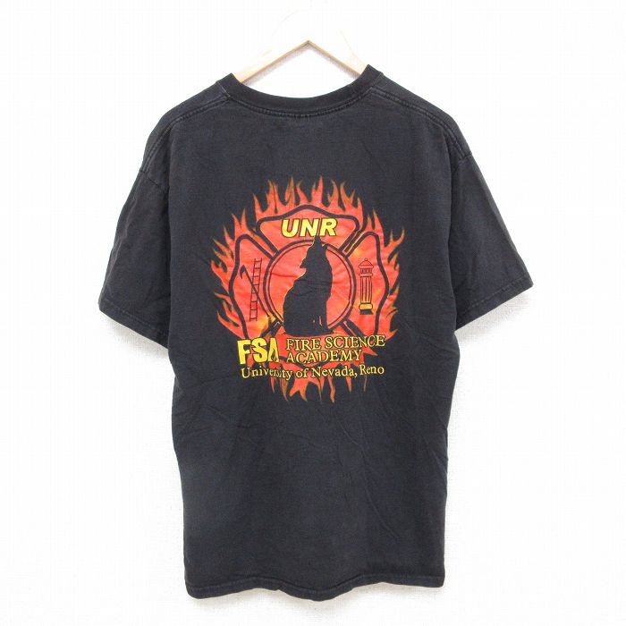L★古着 半袖 ビンテージ Tシャツ メンズ 00年代 00s コットン クルーネック 黒 &yen;&nbsp;2,400（税込） L★古着 半袖 ビンテージ Tシャツ メンズ 00年代 00s コットン クルーネック 黒 &yen;&n...