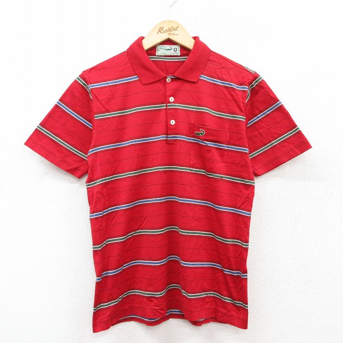 S★古着 半袖 ポロ シャツ メンズ 90年代 90s コットン USA製 青緑 &yen;&nbsp;2,400（税込） S★古着 半袖 ポロ シャツ メンズ 90年代 90s USA製 黒他 ボーダー &yen;&nbsp;3,900（...