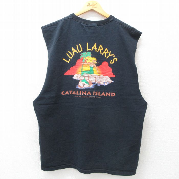 XL★古着 フルーツオブザルーム ノースリーブ ビンテージ Tシャツ メンズ 00年代 00s バスケットボール 大きいサイズ クルーネック 黒 &yen;&nbsp;2,900（税込） XL★古着 ノースリーブ ビンテージ Tシャツ メン...