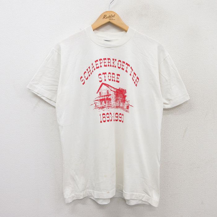 L★古着 フルーツオブザルーム 半袖 ビンテージ Tシャツ メンズ 90年代 90s Gale クルーネック USA製 白 &yen;&nbsp;2,400（税込） L★古着 フルーツオブザルーム 半袖 ビンテージ Tシャツ メンズ 90年...