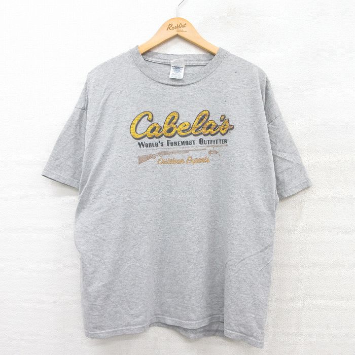 XL★古着 半袖 ビンテージ Tシャツ メンズ 00年代 00s USA製 大きいサイズ クルーネック グレー 霜降り &yen;&nbsp;2,900（税込） XL★古着 半袖 ビンテージ Tシャツ メンズ 00年代 00s ホッケー 大...