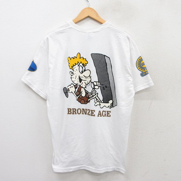 XL★古着 半袖 ビンテージ Tシャツ メンズ 00年代 00s 00年代 00s ベースボール 大きいサイズ コットン クルーネック 白 &yen;&nbsp;4,900（税込） XL★古着 半袖 ビンテージ Tシャツ メンズ 00年代 ...