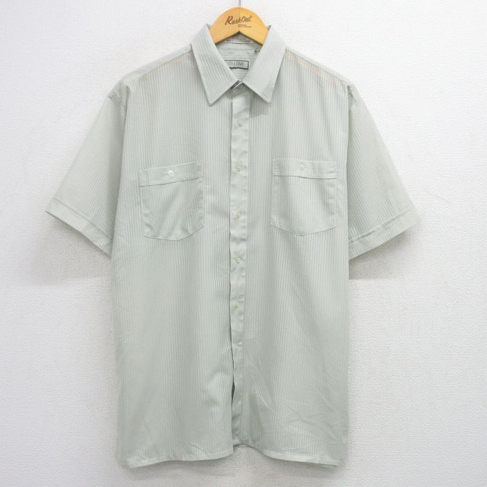 XL★古着 半袖 シャツ メンズ 90年代 90s グレー系他 ストライプ &yen;&nbsp;2,400（税込） XL★古着 半袖 シャツ メンズ 90年代 90s 黄他 ストライプ &yen;&nbsp;2,900（税込） XL★古着...