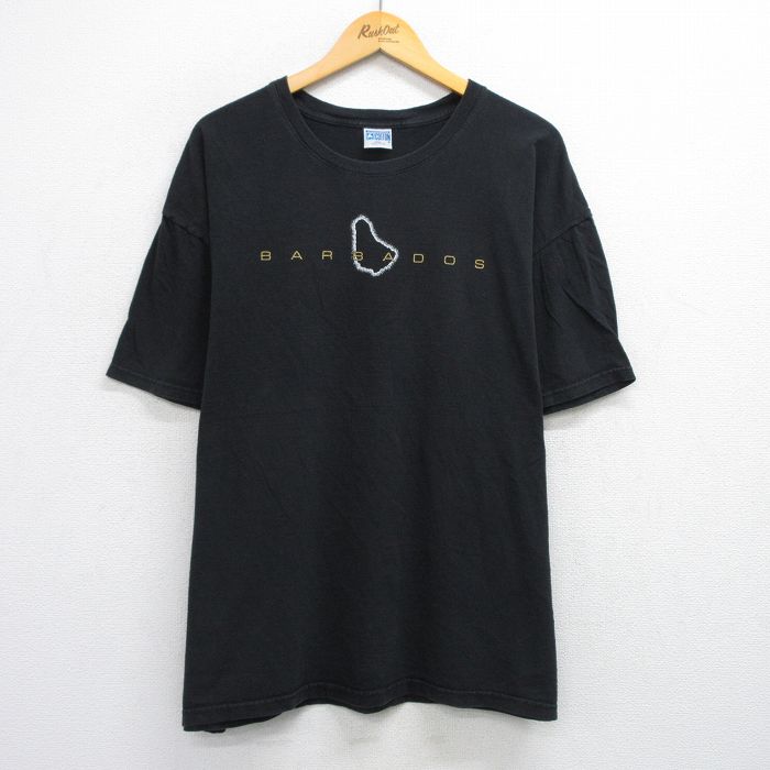 XL★古着 半袖 ビンテージ Tシャツ メンズ 00年代 00s チキン 大きいサイズ コットン クルーネック 黒 &yen;&nbsp;2,400（税込） XL★古着 半袖 ビンテージ Tシャツ メンズ 00年代 00s BAKER 大き...