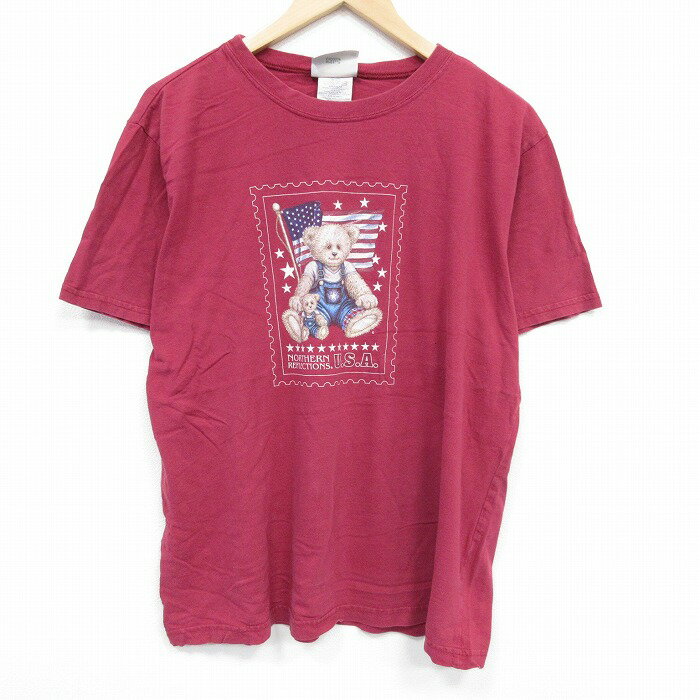 XL★古着 NORTHERN REFLECTIONS 半袖 ビンテージ Tシャツ メンズ 00年代 00s 花 刺繍 大きいサイズ コットン クルーネック カナダ製 白 &yen;&nbsp;2,400（税込） XL★古着 NORTHERN...