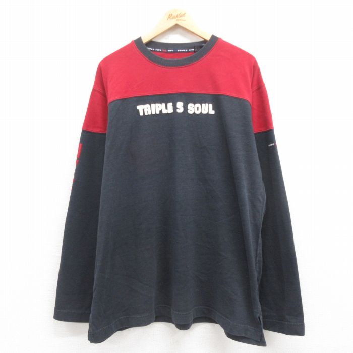 XL★古着 チャンピオン Champion 長袖 Tシャツ メンズ ビッグロゴ 大きいサイズ クルーネック グレー 霜降り &yen;&nbsp;2,400（税込） XL★古着 ノーティカ ジーンズ 長袖 ブランド Tシャツ メンズ ビッグ...