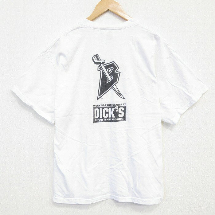 XL★古着 半袖 ビンテージ Tシャツ メンズ 00年代 00s DICKS サイズ コットン クルーネック 白 &yen;&nbsp;3,900（税込） XL★古着 半袖 ビンテージ Tシャツ メンズ 00年代 00s 00年代 00s ...