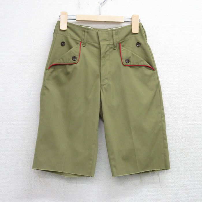 古着 ハーフ ボーイスカウト パンツ キッズ ボーイズ 子供服 80年代 80s タロン 濃緑系 &yen;&nbsp;2,400（税込） 古着 ビンテージ ショート ボーイスカウト パンツ ショーツ キッズ ボーイズ 子供服 70年代 7...