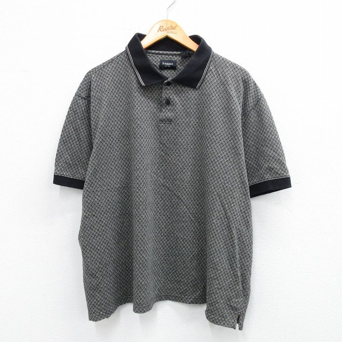XL★古着 半袖 ポロ シャツ メンズ 総柄 大きいサイズ 黒他 &yen;&nbsp;2,400（税込） XL★古着 半袖 ポロ シャツ メンズ 90年代 90s 総柄 大きいサイズ コットン USA製 黒他 &yen;&nbsp;3,9...