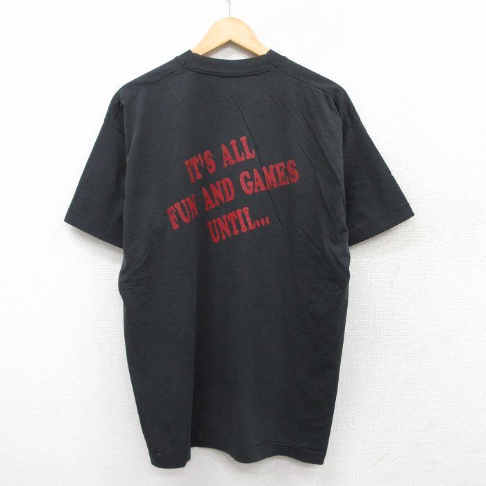 XL★古着 フルーツオブザルーム 半袖 ビンテージ Tシャツ メンズ 90年代 90s DAVEY クルーネック USA製 黒 &yen;&nbsp;3,900（税込） XL★古着 フルーツオブザルーム 半袖 ビンテージ Tシャツ メンズ ...