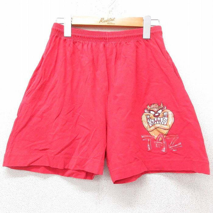 W32★古着 ショート イージー パンツ ショーツ メンズ 90年代 90s NYU 鹿の子 コットン USA製 紺 &yen;&nbsp;2,900（税込） W32★古着 ショート パンツ ショーツ メンズ 90年代 90s コットン グ...