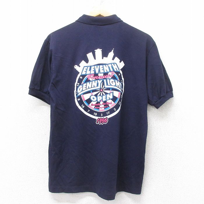 M★古着 半袖 ポロ シャツ メンズ 90年代 90s 旗 USA製 紺 &yen;&nbsp;2,400（税込） M★古着 ジャージーズ 半袖 ポロ シャツ メンズ 90年代 90s トラック USA製 紺 &yen;&nbsp;3,90...