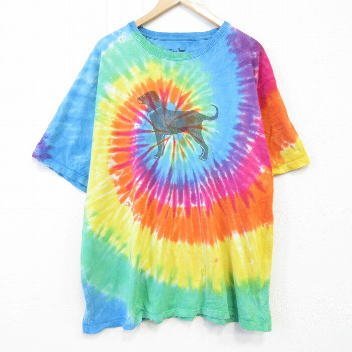 XL★古着 半袖 Tシャツ メンズ ブロッコリー 大きいサイズ コットン クルーネック 水色他 タイダイ &yen;&nbsp;2,900（税込） XL★古着 半袖 Tシャツ メンズ メッセージ 大きいサイズ コットン クルーネック 水色他...