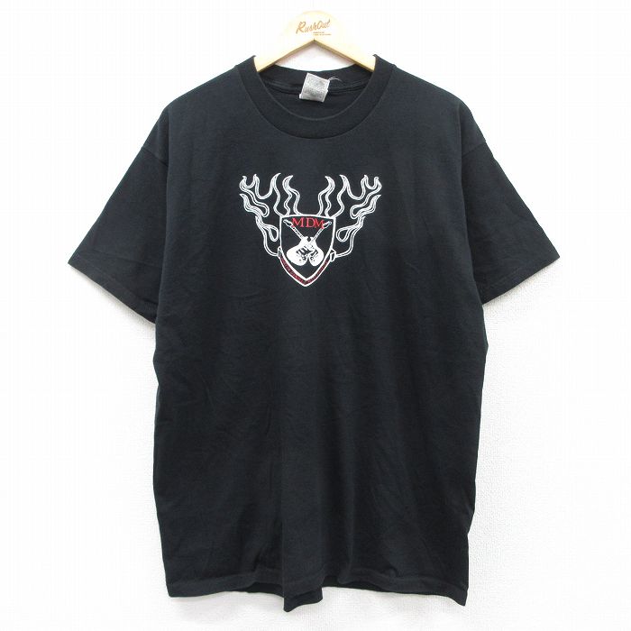 XL★古着 フルーツオブザルーム 半袖 ビンテージ Tシャツ メンズ 00年代 00s 兵士 コットン クルーネック 黒 &yen;&nbsp;2,400（税込） XL★古着 フルーツオブザルーム 半袖 ビンテージ Tシャツ メンズ 00年...