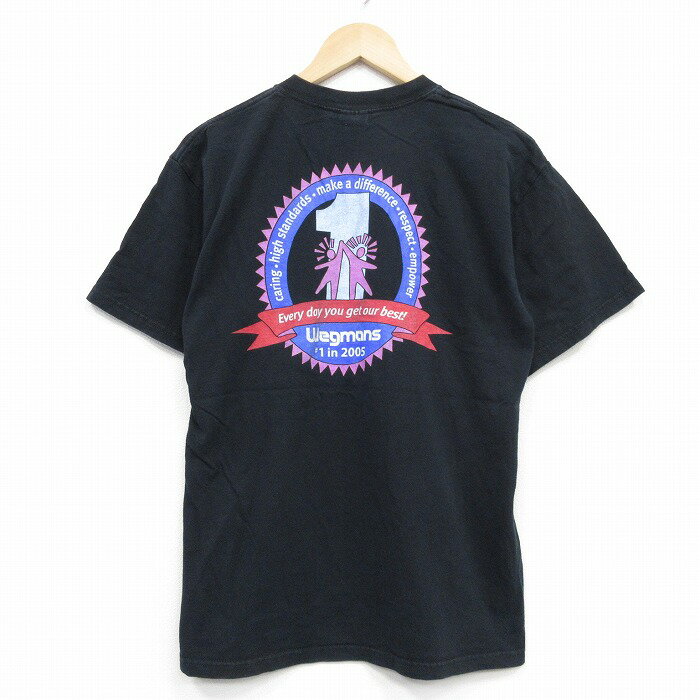 L★古着 半袖 ビンテージ Tシャツ メンズ 00年代 00s コットン クルーネック 黒 &yen;&nbsp;2,400（税込） L★古着 半袖 ビンテージ Tシャツ メンズ 00年代 00s コットン クルーネック 黒 &yen;&n...