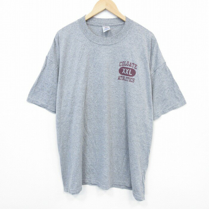 XL★古着 ジャージーズ 半袖 ビンテージ Tシャツ メンズ 00年代 00s MORTGAGE 大きいサイズ クルーネック グレー 霜降り &yen;&nbsp;2,400（税込） XL★古着 ジャージーズ 半袖 ビンテージ Tシャツ メ...