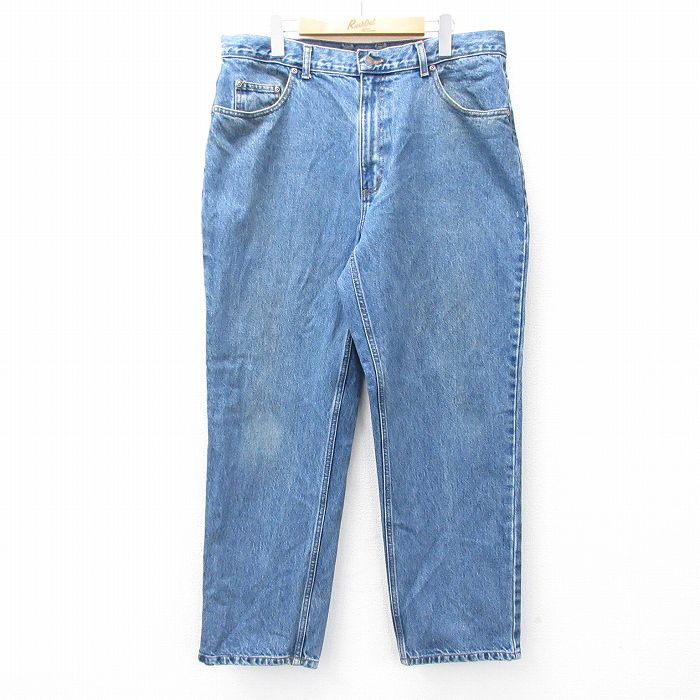 W36★古着 ランズエンド ジーンズ メンズ テーパード コットン 紺 デニム &yen;&nbsp;3,900（税込） W36★古着 エルエルビーン ジーンズ メンズ 00年代 00s テーパード コットン 紺 デニム &yen;&nbs...