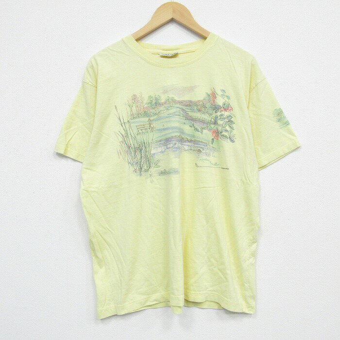 XL★古着 NORTHERN REFLECTIONS 半袖 ビンテージ Tシャツ メンズ 00年代 00s 花 大きいサイズ コットン クルーネック 白 &yen;&nbsp;3,900（税込） XL★古着 NORTHERN REFLECT...