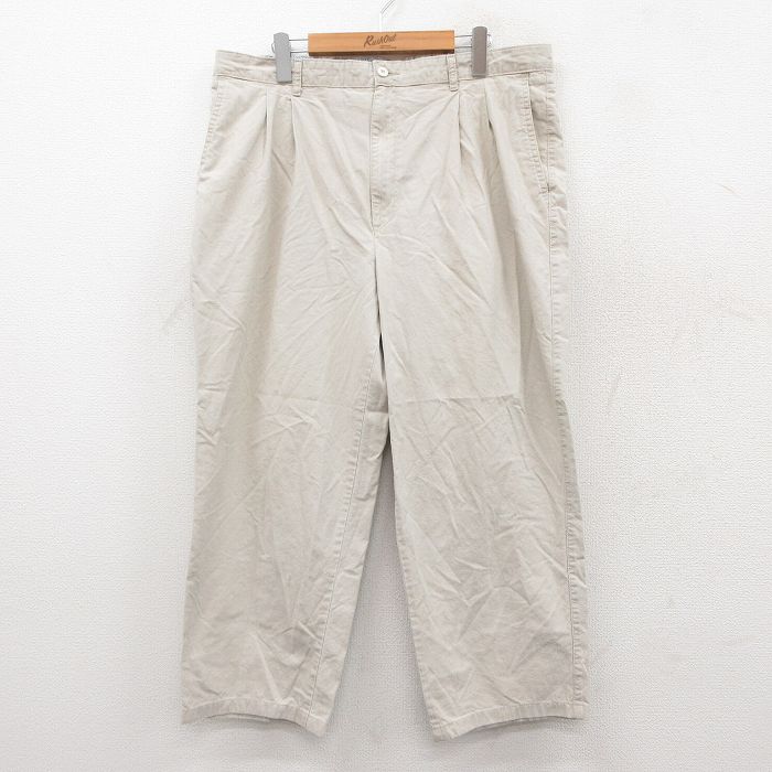 W36★古着 ラングラー パンツ メンズ コットン 薄ベージュ &yen;&nbsp;2,400（税込） W36★古着 ラングラー パンツ メンズ コットン 薄ベージュ &yen;&nbsp;2,400（税込） W36★古着 HAGGAR ...