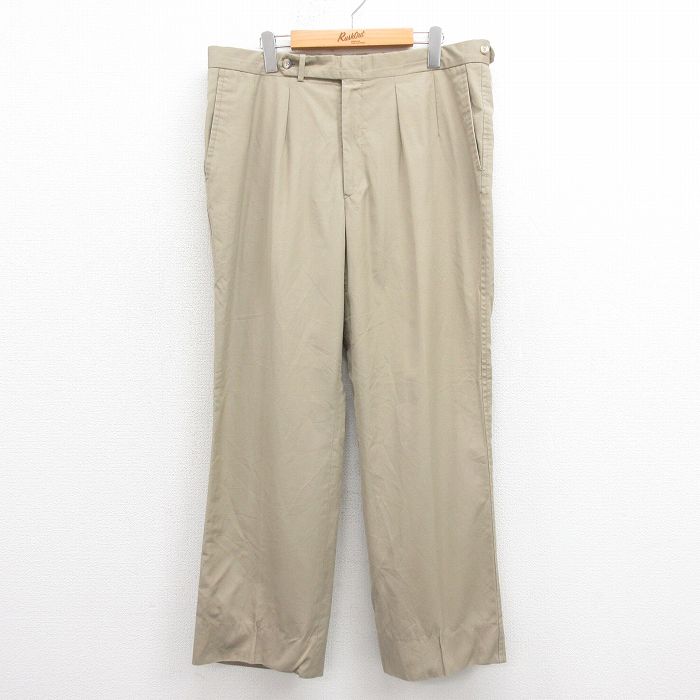 W38★古着 スラックス パンツ メンズ 80年代 80s タロン ベージュ &yen;&nbsp;2,900（税込） W38★古着 ラルフローレン ブランド チノ パンツ チノパン メンズ 90年代 90s コットン ベージュ &yen;...