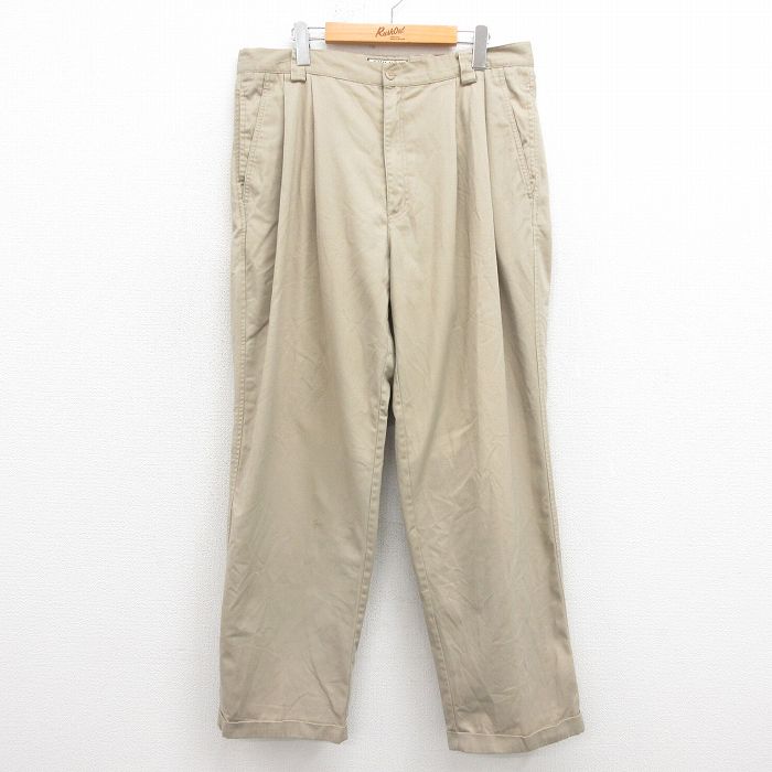 W36★古着 ピューリタン パンツ メンズ 00年代 00s ベージュ &yen;&nbsp;2,900（税込） W36★古着 ビューグルボーイ パンツ メンズ 00年代 00s ベージュ &yen;&nbsp;2,900（税込） W36★...