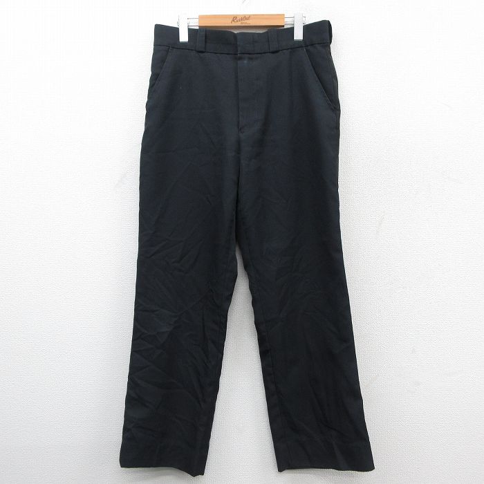 W33★古着 スラックス パンツ メンズ 黒 &yen;&nbsp;2,400（税込） W33★古着 ランズエンド スラックス パンツ メンズ 00年代 00s ベージュ &yen;&nbsp;2,900（税込） W33★古着 パンツ メン...