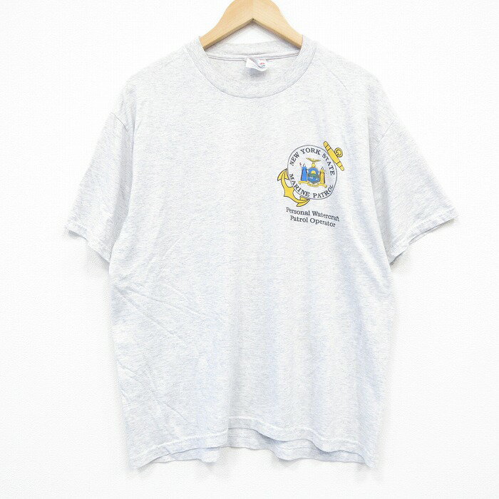 XL★古着 ヘインズ 半袖 ビンテージ Tシャツ メンズ 00年代 00s ユースプログラム クルーネック 薄グレー 霜降り &yen;&nbsp;2,400（税込） XL★古着 ヘインズ 半袖 ビンテージ Tシャツ メンズ 00年代 00...