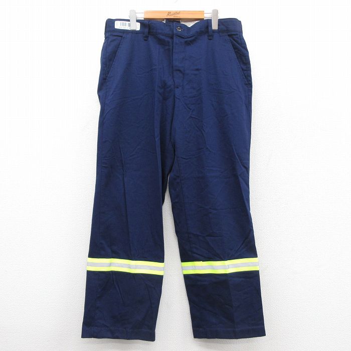 W36★古着 レッドキャップ ワーク パンツ メンズ リフレクター コットン 紺 &yen;&nbsp;3,900（税込） W36★古着 レッドキャップ ワーク パンツ メンズ リフレクター コットン 紺 &yen;&nbsp;2,900（...