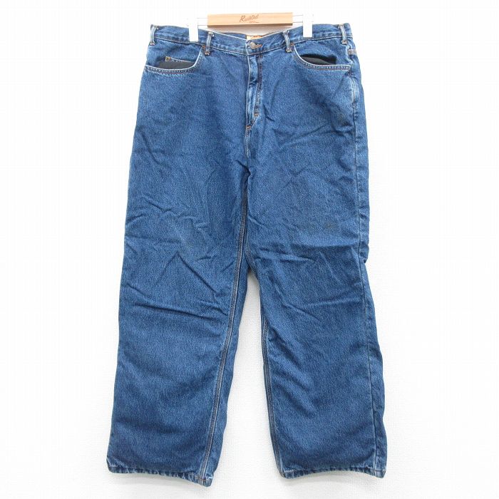 W37★古着 カベラス ジーンズ メンズ 00年代 00s コットン 紺 デニム 内側フランネル &yen;&nbsp;2,900（税込） W37★古着 ジーンズ メンズ コットン 紺 デニム &yen;&nbsp;2,900（税込） W3...