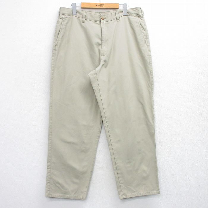 W36★古着 パンツ メンズ 00年代 00s ベージュ &yen;&nbsp;2,400（税込） W36★古着 ビューグルボーイ パンツ メンズ 00年代 00s ベージュ &yen;&nbsp;2,900（税込） W36★古着 セントジ...