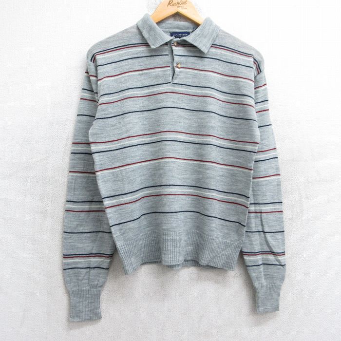 S★古着 長袖 セーター メンズ 90年代 90s アクリル クルーネック USA製 黒他 ボーダー &yen;&nbsp;4,900（税込） S★古着 長袖 セーター メンズ 90年代 90s 紺他 ボーダー &yen;&nbsp;2,9...