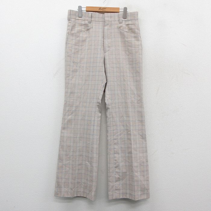 W36★古着 リーバイス Levis スラックス パンツ メンズ 80年代 80s パナテラ グレー他 チェック &yen;&nbsp;4,900（税込） W33★古着 リーバイス Levis ジーンズ メンズ 80年代 80s ヒゲ 紺 ...