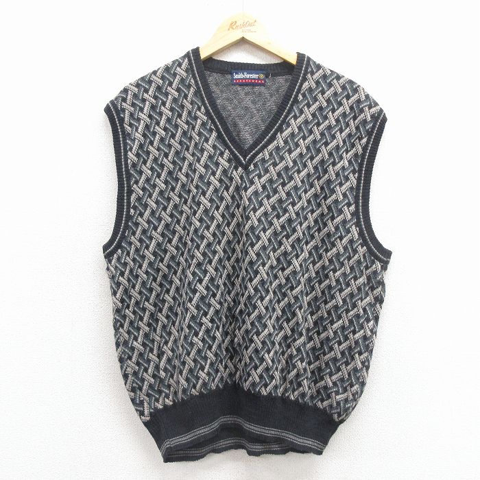 【表記サイズ】　なし 【実寸サイズ】　着丈（肩から裾）65cm　着幅（脇から脇）59cm　肩幅49cm 【素材】　アクリル 【程度】　A 【コンディション】　全体良好 【仕入先】　アメリカ 【メール便】　不可 ***************...