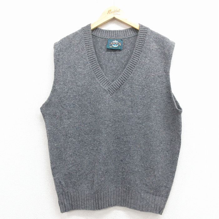 【表記サイズ】　L 【実寸サイズ】　着丈（肩から裾）65cm　着幅（脇から脇）57cm　肩幅45cm 【素材】　ウール 【程度】　A 【コンディション】　全体良好 【仕入先】　アメリカ 【商品詳細】　USA製。 【メール便】　不可 ****...