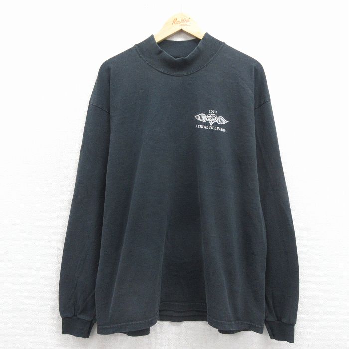 【表記サイズ】　XL 【実寸サイズ】　着丈（肩から裾）71cm　着幅（脇から脇）61cm　肩幅57cm　肩袖丈（肩から袖先）62cm　脇袖丈（脇から袖先）56cm 【素材】　コットン100％ 【程度】　A 【コンディション】　全体良好 【仕...