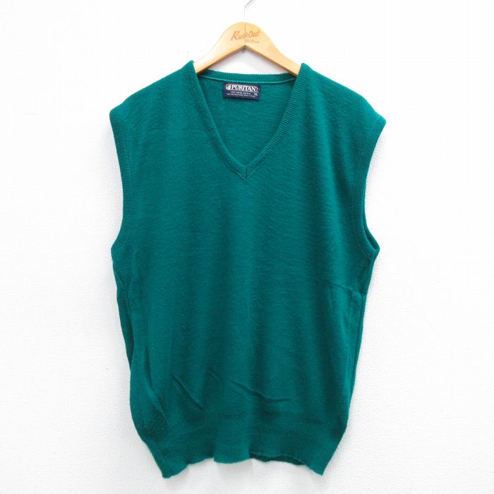 【表記サイズ】　XL 【実寸サイズ】　着丈（肩から裾）69cm　着幅（脇から脇）52cm　肩幅47cm 【素材】　アクリル100％ 【程度】　A 【コンディション】　少々毛羽立ち 【仕入先】　アメリカ 【商品詳細】　USA製。 【メール便】...