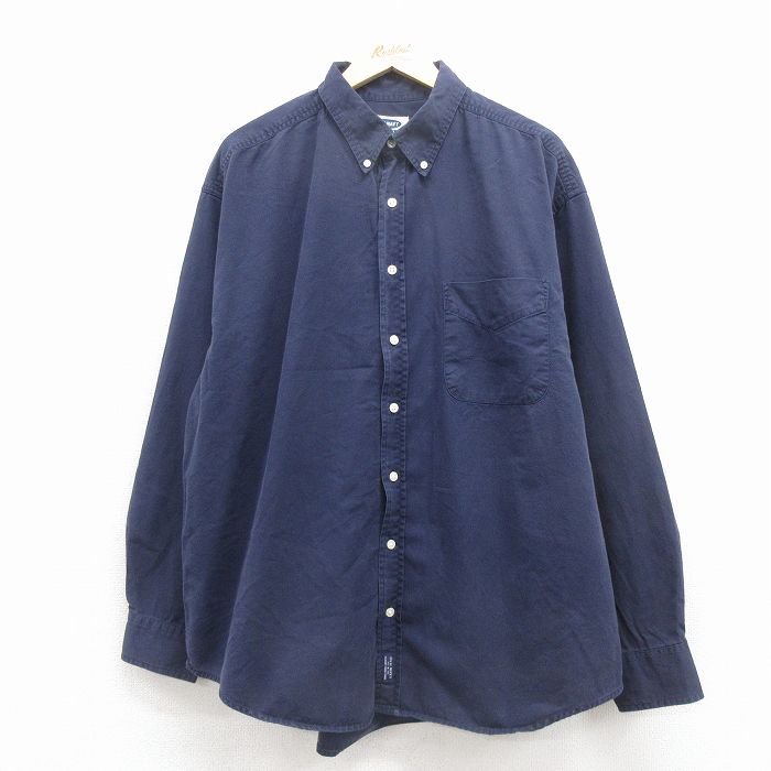 【表記サイズ】　XL 【実寸サイズ】　着丈（肩から裾）79cm　着幅（脇から脇）65cm　肩幅55cm　肩袖丈（肩から袖先）61cm　脇袖丈（脇から袖先）50cm 【素材】　コットン100% 【程度】　A 【コンディション】　全体良好 【仕...