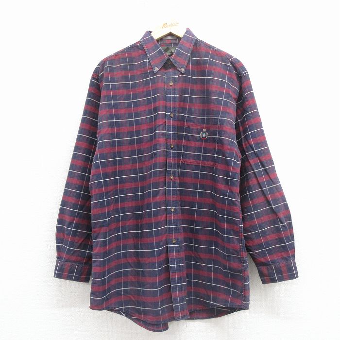 【表記サイズ】　M 【実寸サイズ】　着丈（肩から裾）82cm　着幅（脇から脇）58cm　肩幅51cm　肩袖丈（肩から袖先）59cm　脇袖丈（脇から袖先）49cm 【素材】　コットン100% 【程度】　A 【コンディション】　汚れ 【仕入先】...
