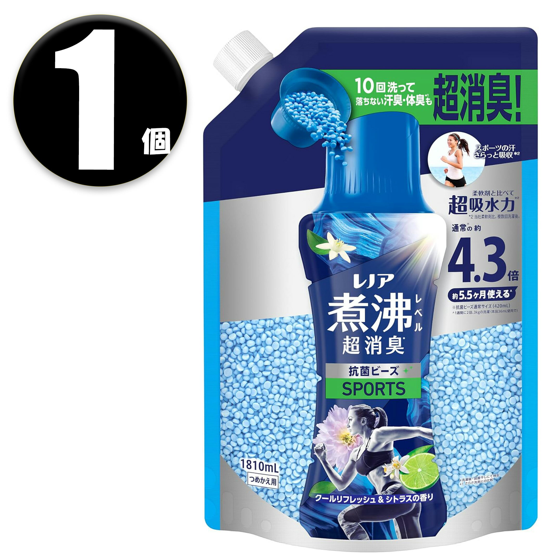 製品について ブランド レノア アイテム (1個) レノア 煮沸レベル超消臭 抗菌ビーズ SPORTS クールリフレッシュ&シトラスの香り 詰め替え 1810mL 成分 安定化剤、香料、消臭剤、抗菌剤 商品区分 柔軟剤 コード 498717...