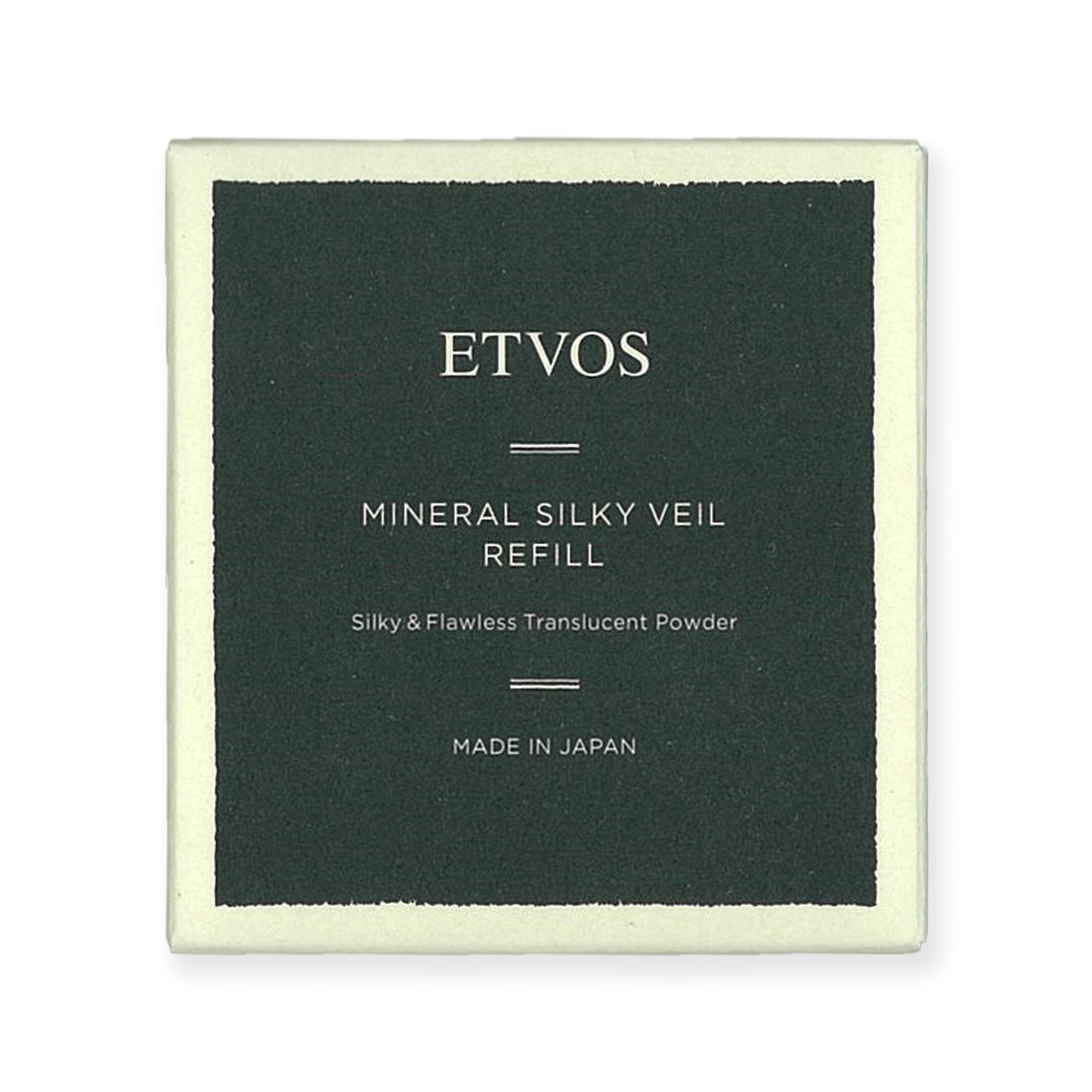 製品について ブランド ETVOS エトヴォス アイテム ETVOS エトヴォス ミネラルシルキーベール リフィル パフ付き 7g SPF20 PA++ フェイスパウダー 内容量 リフィル パフ付き 7g 材質/成分 マイカ、カオリン、トリ...