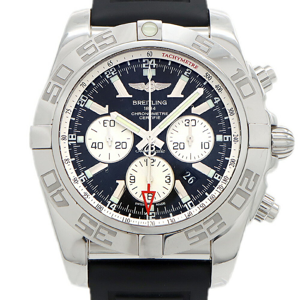 管理番号 67487491/NCBMT/NCVECE ブランド BREITLING 型番 AB0410/AB041012/BA69 色/素材 SS ブラック文字盤 純正ラバーベルト/純正尾錠 ムーブメント 自動巻き 平置き日差約± 5 秒以...
