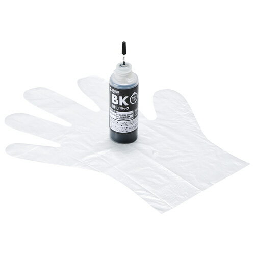 レビューを書いて　緑花堂5％OFFクーポンGET！レビューを書いたらメールでお知らせくださいね 【5個セット】 サンワサプライ 詰め替えインク BCI-380/XKI-N10PGBK用 ASNINK-C380B60X5|パソコン パソコン周...