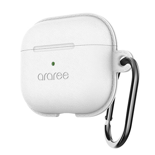 レビューを書いて　緑花堂5％OFFクーポンGET！レビューを書いたらメールでお知らせくださいね araree ソフトケース for AirPods (第3世代) POPS ホワイト ASNAR22186AP3WH|家電 オーディオ関連 その...