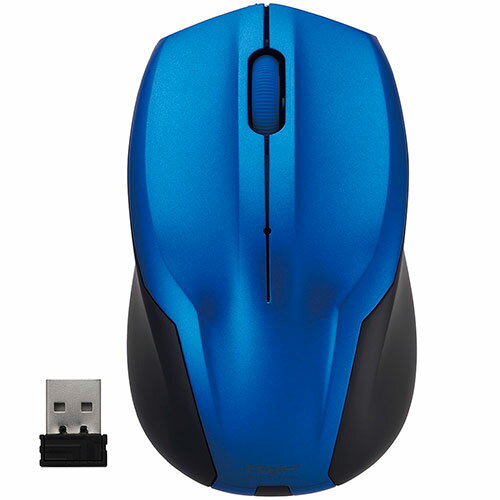 レビューを書いて　緑花堂5％OFFクーポンGET！レビューを書いたらメールでお知らせくださいね Digio デジオ 無線 静音 3ボタンBlueLEDマウス ブルー ASNMUS-RKT125GBL|パソコン パソコン周辺機器 マウス スッ...