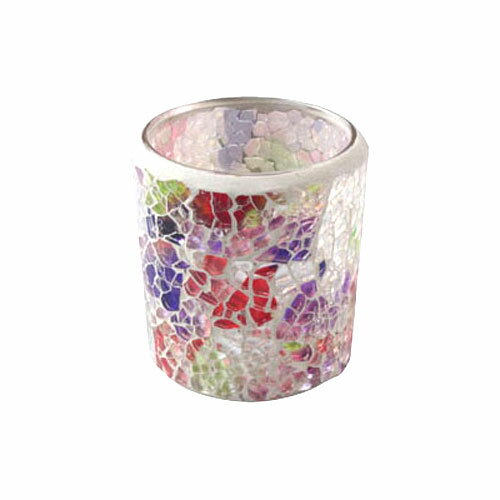 レビューを書いて　緑花堂5％OFFクーポンGET！レビューを書いたらメールでお知らせくださいね 【6個セット】 ペガサスキャンドル offti モザイクグラス アール ASNoffti-08047803X6|雑貨・ホビー・インテリア 雑貨 ...