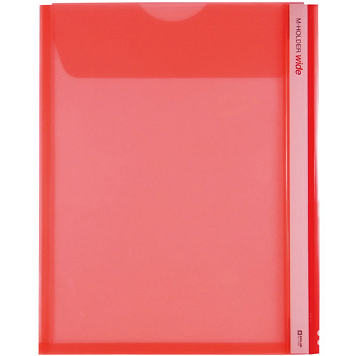 レビューを書いて　緑花堂5％OFFクーポンGET！レビューを書いたらメールでお知らせくださいね 【20個セット】 KING JIM キングジム Mホルダー 赤 ASNKJ-733W-RDX20|雑貨・ホビー・インテリア 雑貨 雑貨品 書類の...