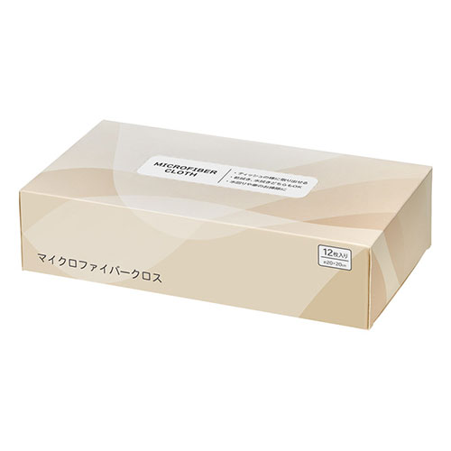 レビューを書いて　緑花堂5％OFFクーポンGET！レビューを書いたらメールでお知らせくださいね 【12枚入×5セット】 マイクロファイバークロス 【約200×200mm】 ASN22654302X5|雑貨・ホビー・インテリア インテリア 布...
