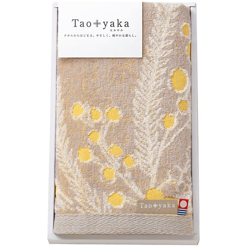レビューを書いて　緑花堂5％OFFクーポンGET！レビューを書いたらメールでお知らせくださいね 【5枚セット】 Taoyaka ミモザ フェイスタオル 34×80cm ASNC6065510X5|雑貨・ホビー・インテリア 雑貨 タオル・バス...