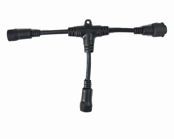 レビューを書いて　緑花堂5％OFFクーポンGET！ レビューを書いたらメールでお知らせくださいね ●商品名T型コネクター ●商品番号商品番号:CRNlrt ●商品詳細●ライトをカーテン状に接続 ●コードの色：ブラック ●サイズ：W20×10...